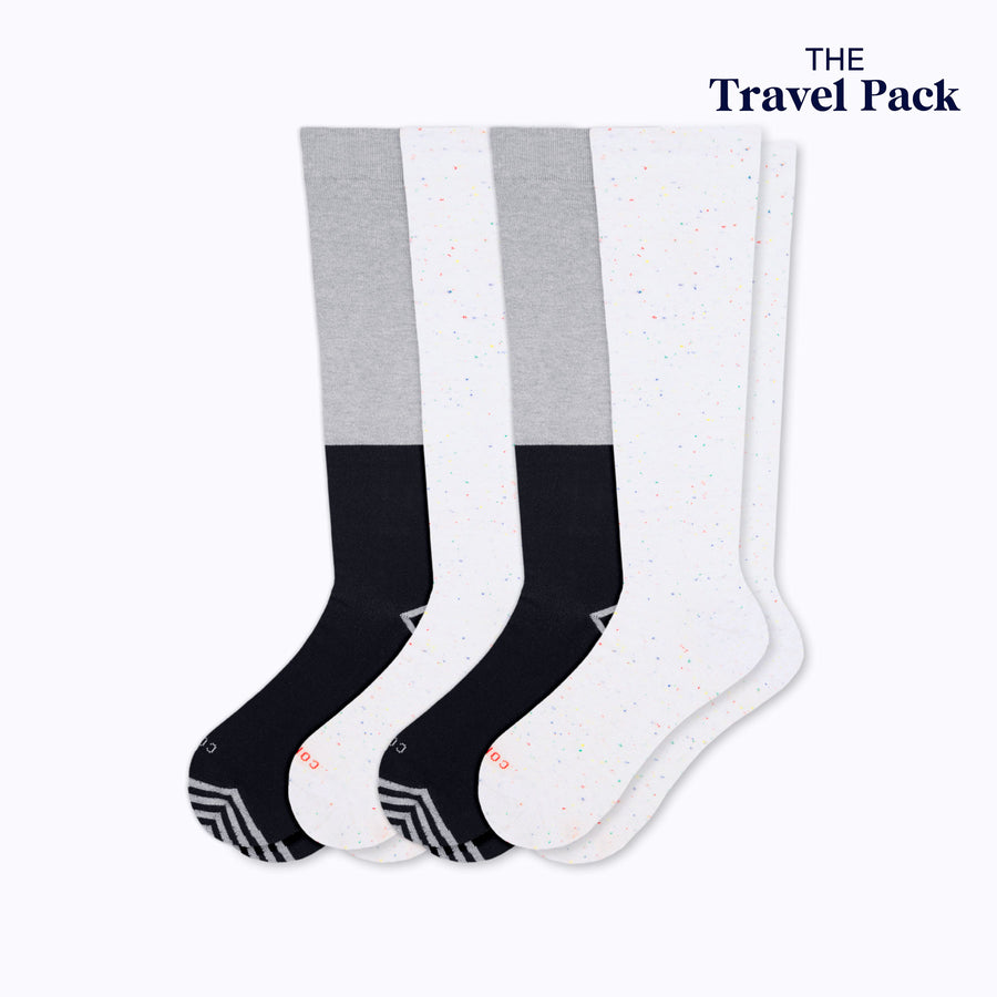 Wide Calf Compression Socks, Graduated Compression | COMRAD