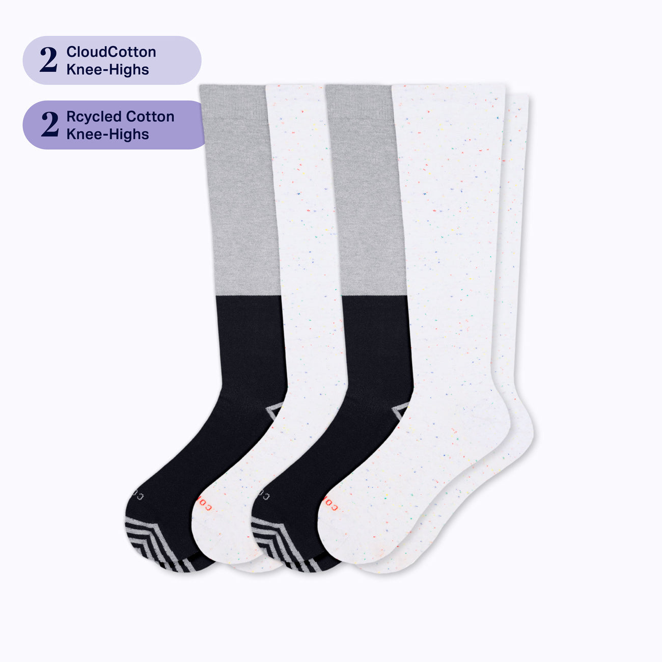 Wide Calf Compression Socks, Graduated Compression | COMRAD