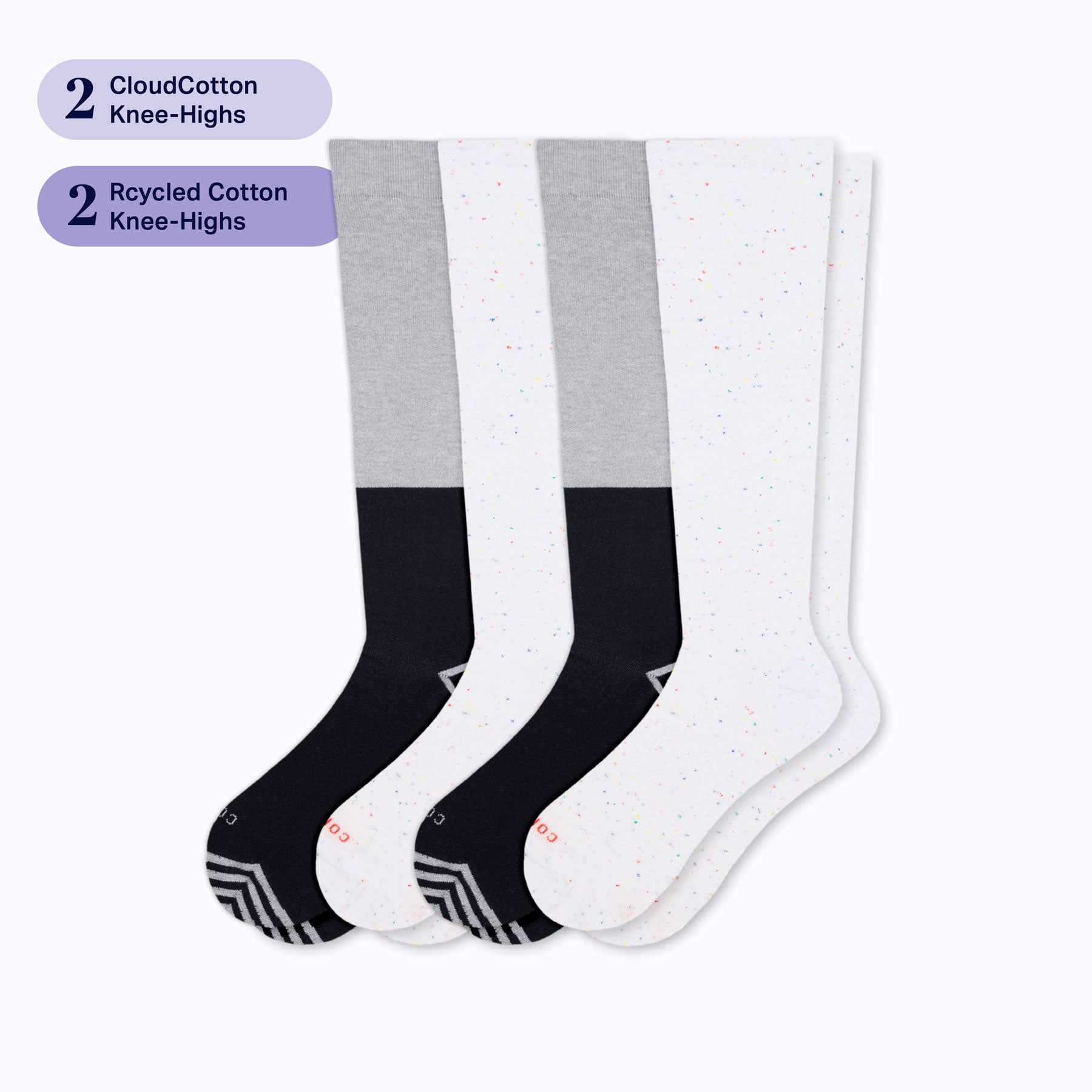 Wide Calf Compression Socks, Graduated Compression | COMRAD